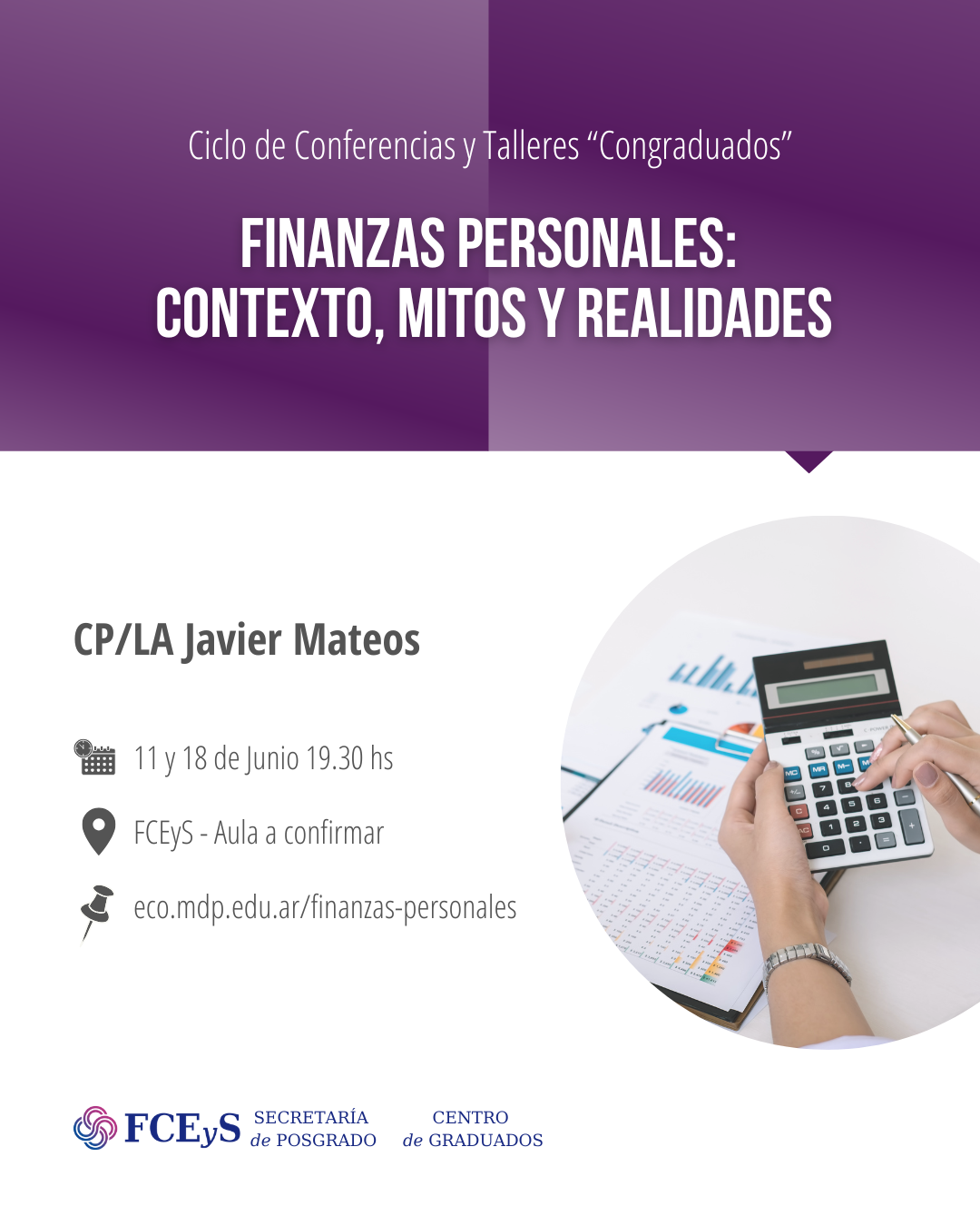 Taller. "Finanzas personales: contexto, mitos y realidades"